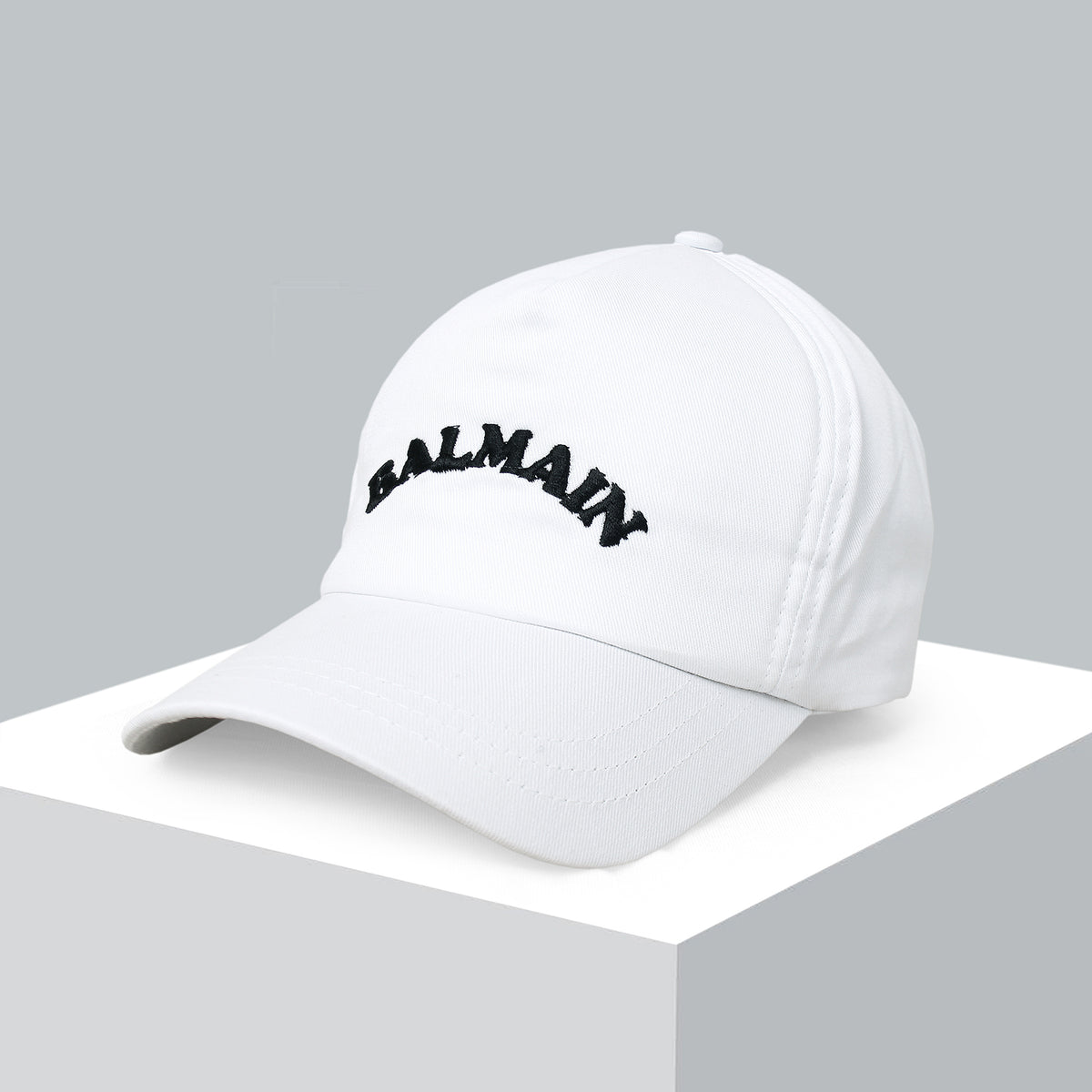Balmain White Basic Cap – leftovershub