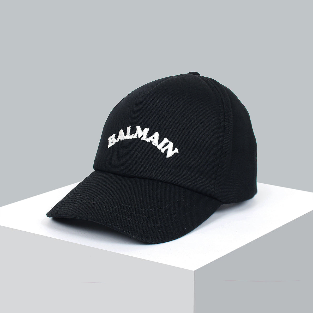 Balmain Black BW Basic Cap – leftovershub