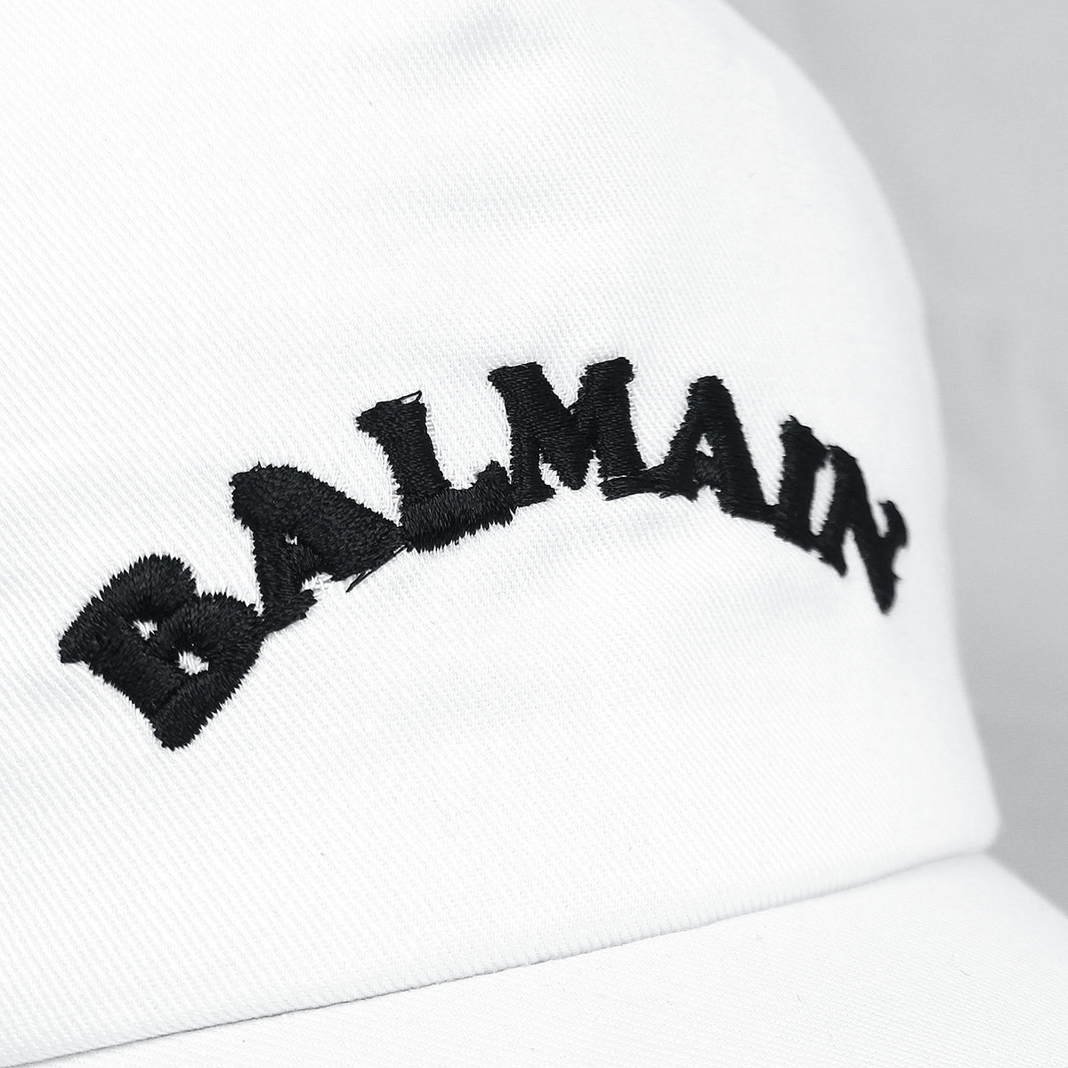 Balmain White Basic Cap – leftovershub
