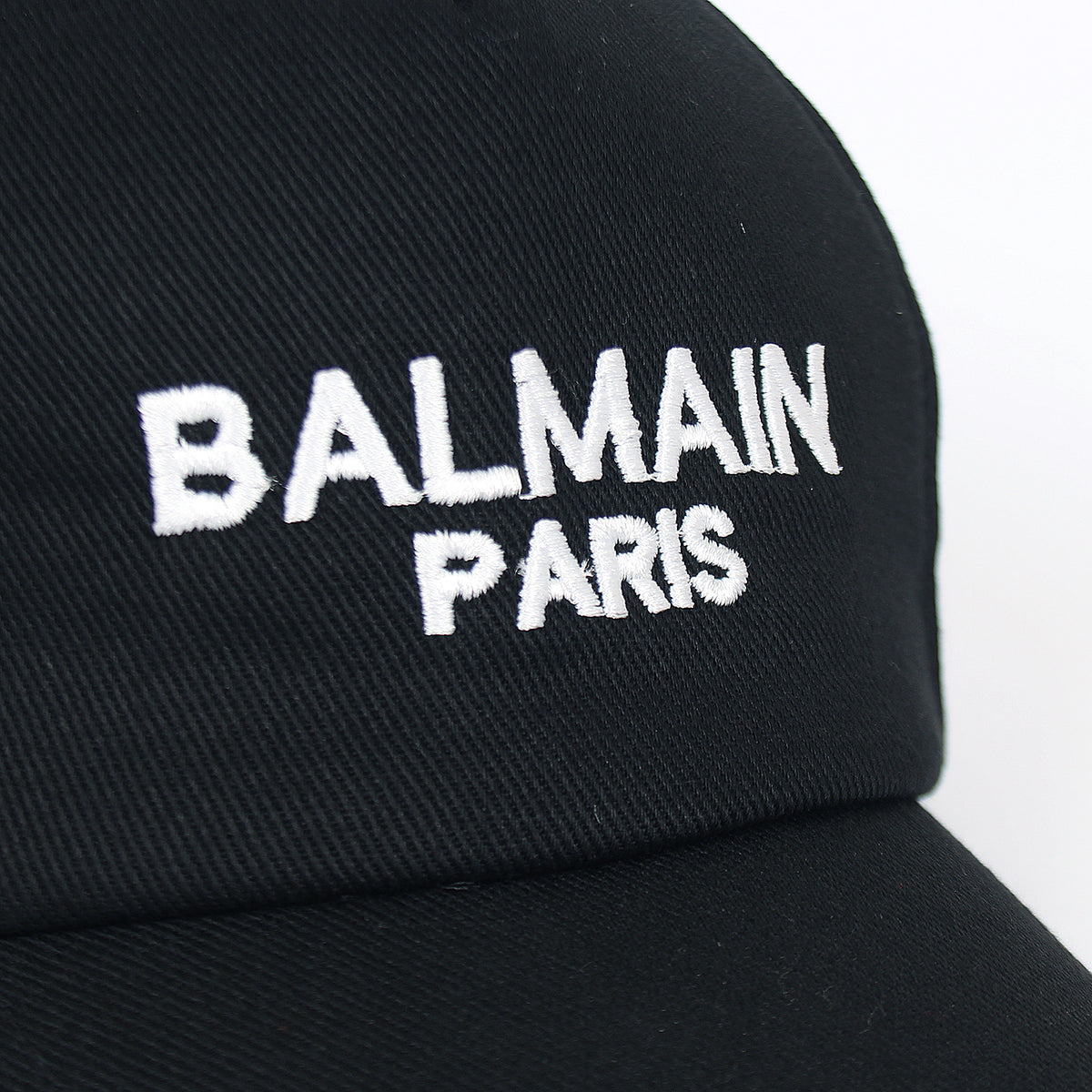 Balmain Black BW Basic B Cap – leftovershub