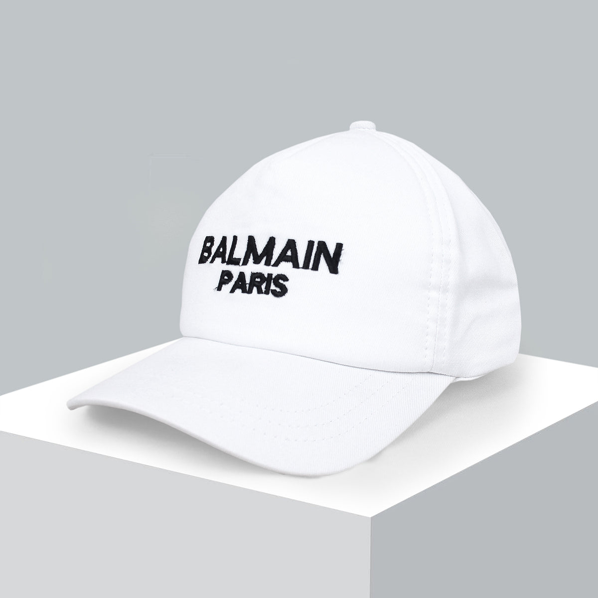 Balmain White Basic B Cap – leftovershub