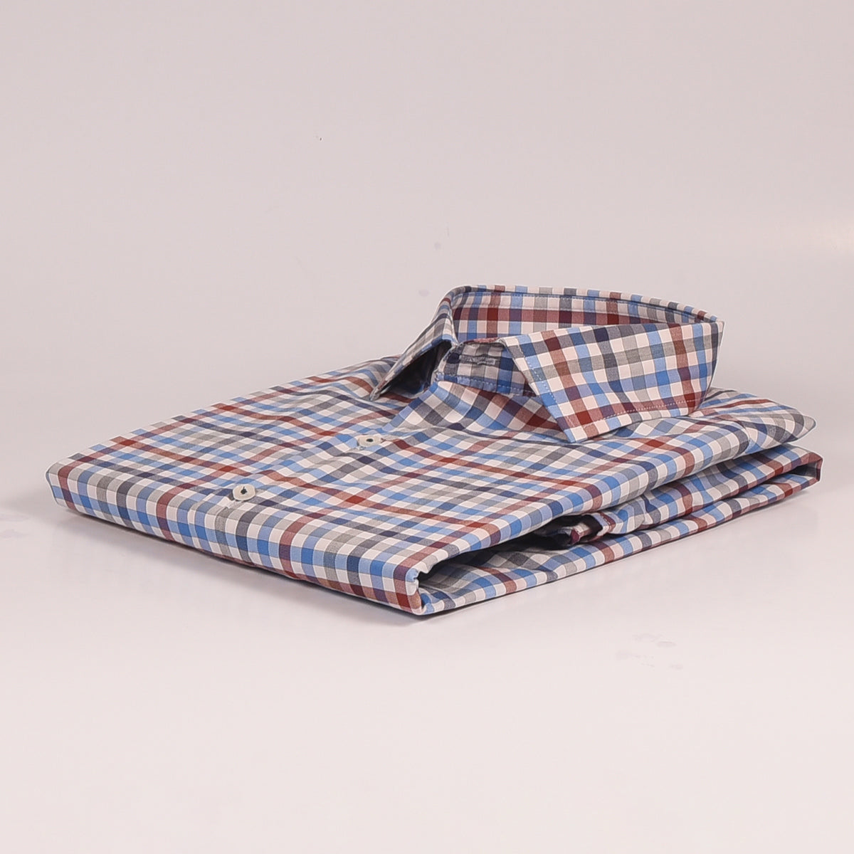 MK Red & Blue Quard Checkered Shirt – leftovershub