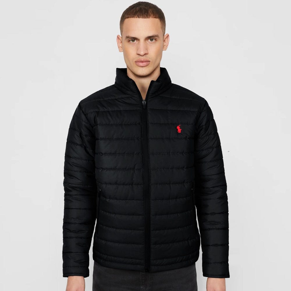 RL Black Puffer Jacket – leftovershub